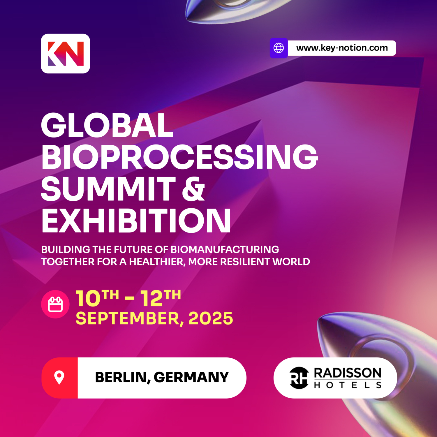 The Global Bioprocessing and Bio Technology Summit 2025 - European Biotechnology Network